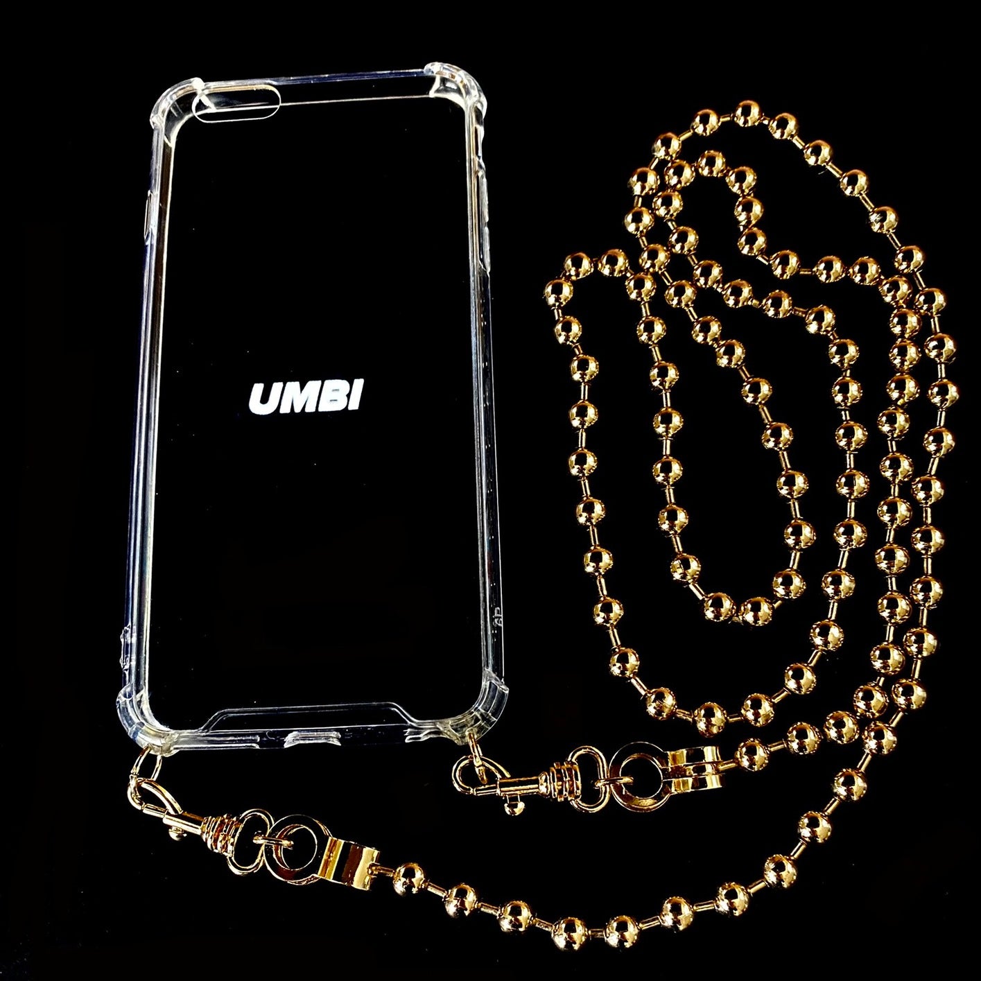 UMBI Moon IBIZA. Gold Strap with a Cover – UMBI Club Official